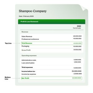 Perbedaan Top Line dan Bottom Line dalam Laporan Keuangan