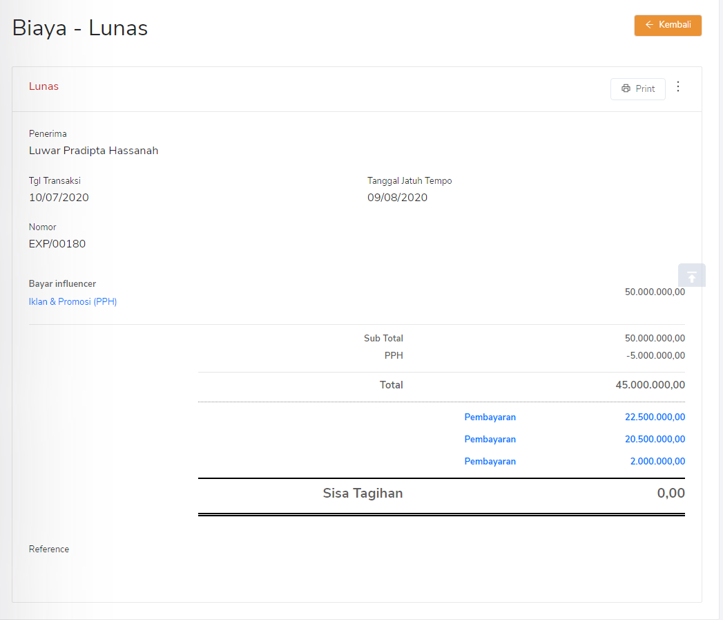 Cara Mencatat Cicilan -Software Akuntansi Kledo