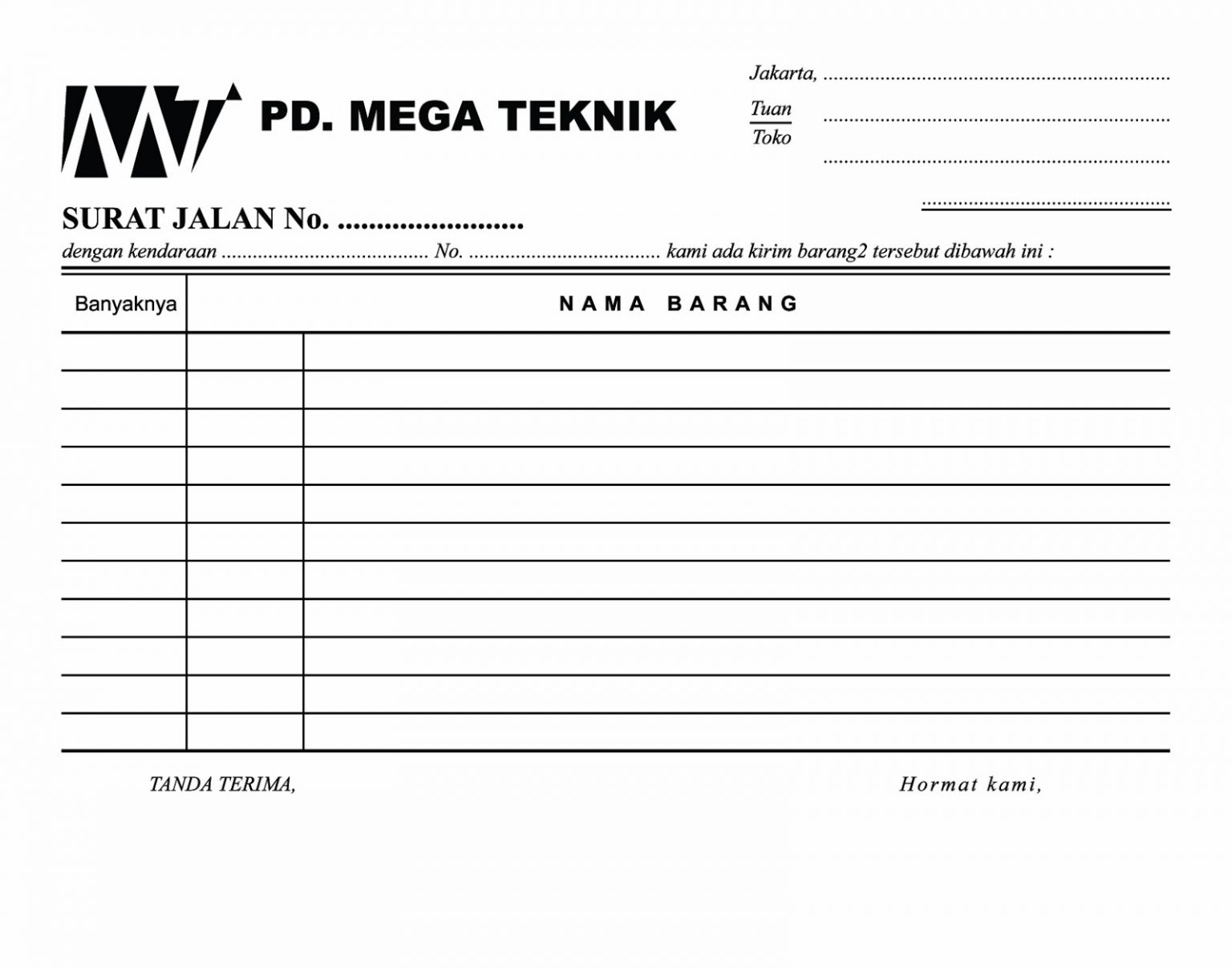 Cara Membuat Surat Jalan Paling Mudah, Berikut Contohnya