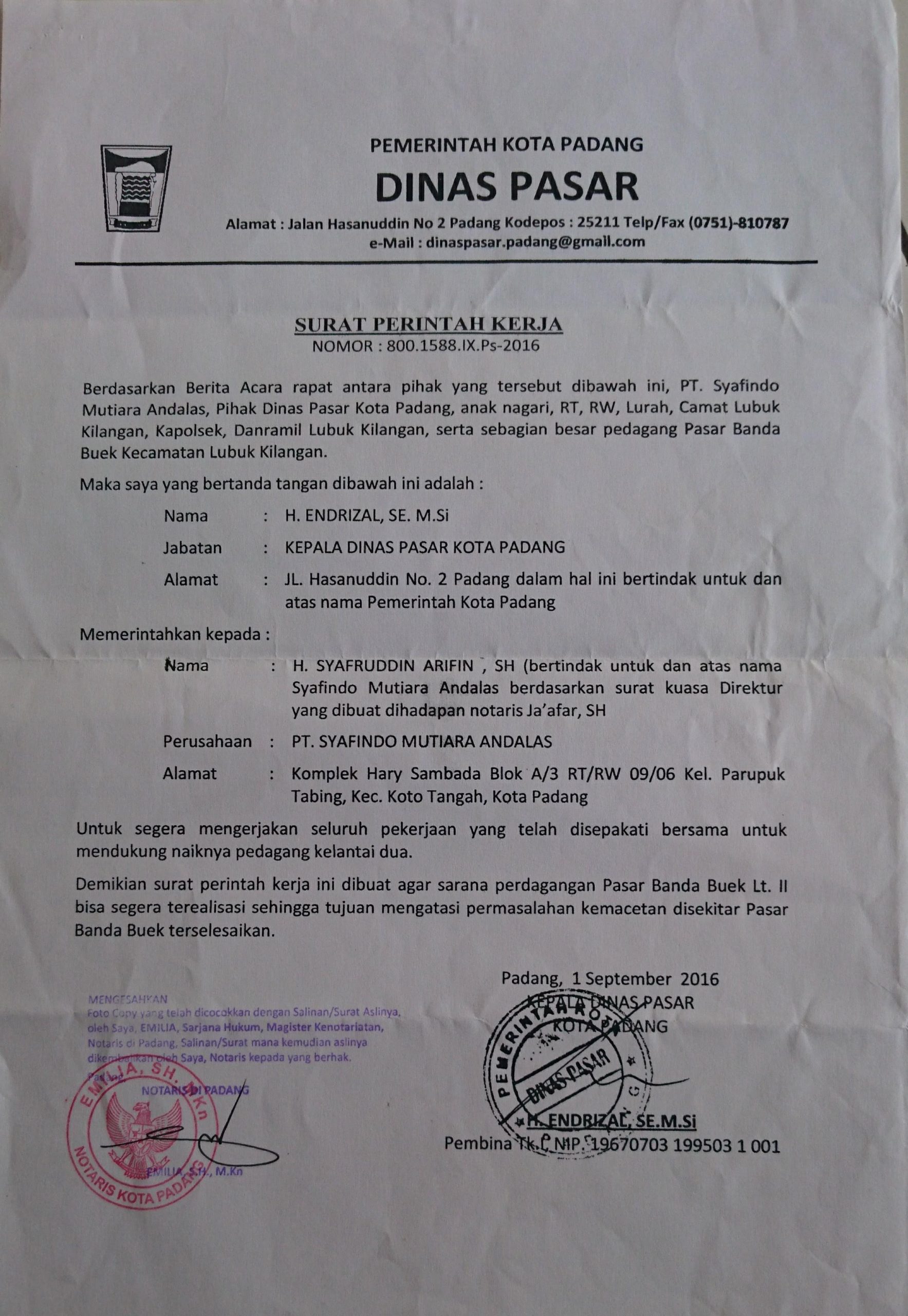 Coba Contoh Surat Perintah Kerja Ini untuk Keperluan Bisnis, Mudah!