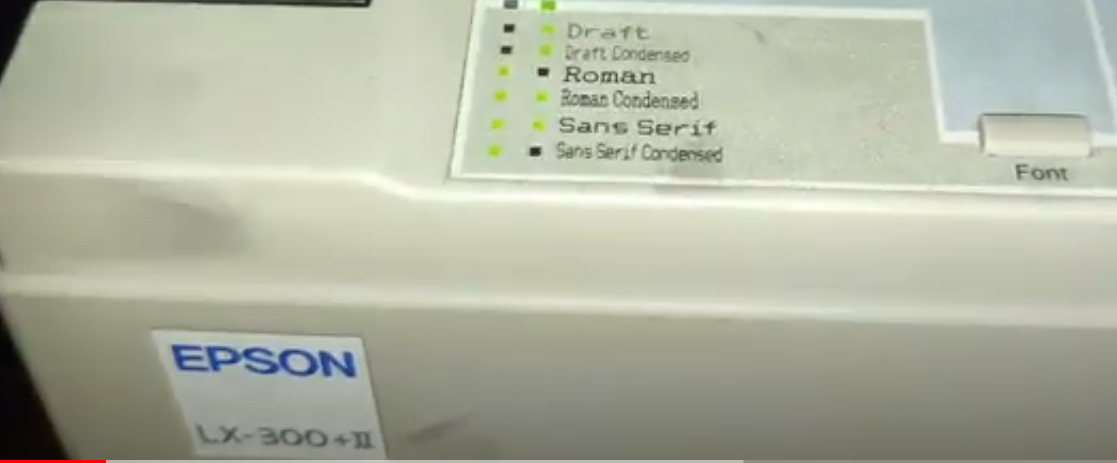 Cara Mencetak Menggunakan Dot Matrix pada Kledo